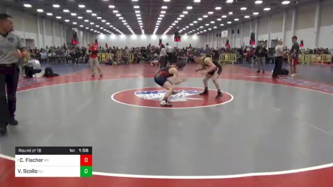 120 lbs Round Of 16 - Cian Fischer, WI vs Vincent Scollo, NJ