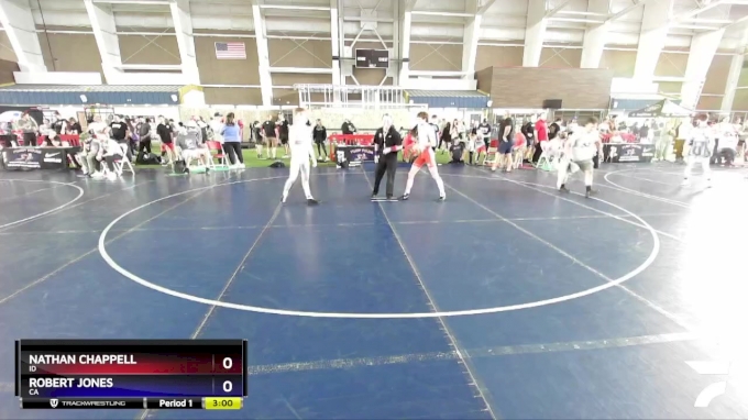 138 lbs Champ. Round 2 - Nathan Chappell, ID vs Robert Jones, CA