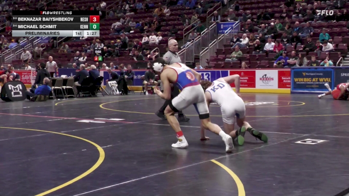 160 lbs Preliminaries - Beknazar Baiyshbekov, Neshaminy vs Michael ...