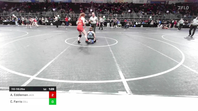 110-118.2 lbs Consi Of 4 - Addison Eddleman, Jackson County Wrestling ...