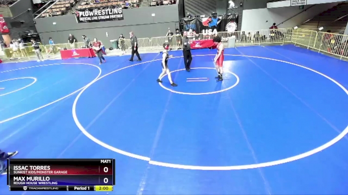 113 lbs Champ. Round 2 - Issac Torres, Sunkist Kids/Monster Garage vs ...
