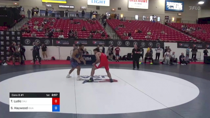 63 kg Cons 8 #1 - Ty Lydic, California Regional Training Center (RTC ...
