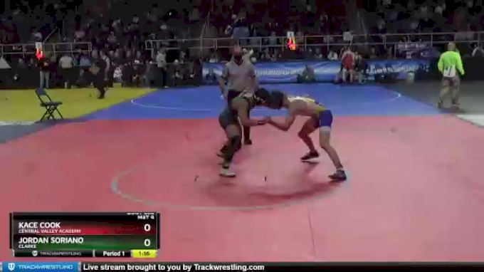 II-138 lbs Semifinal - Kace Cook, Central Valley Academy vs Jordan ...