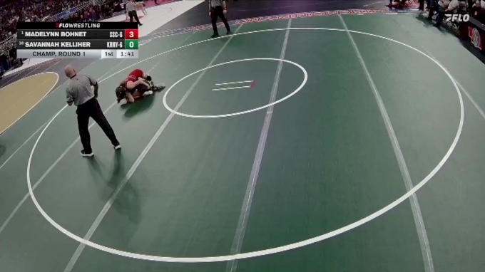 Champ. Round 1 - Madelynn Bohnet, South Sioux City Girls vs Savannah ...