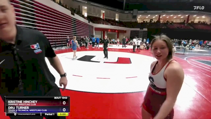 120 lbs Round 5 - Kristine Hinchey, Shawnee Wrestling Club vs Dru ...