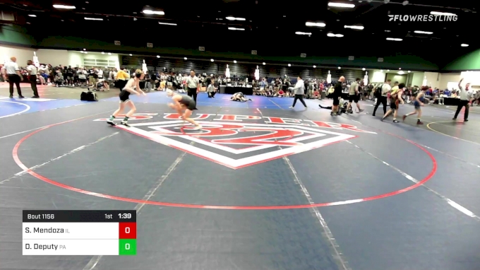 106 lbs Round Of 32 - Seth Mendoza, IL vs Dominic Deputy, PA