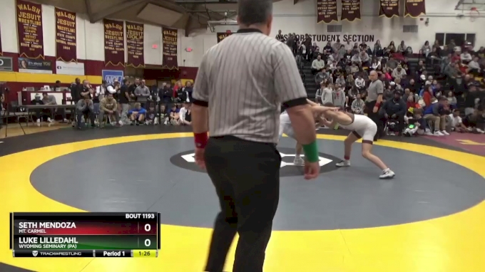 126 lbs Semifinal - Luke Lilledahl, Wyoming Seminary (PA) vs Seth ...