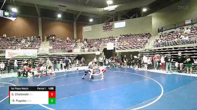 105 lbs 1st Place Match - Raidyn Pugsley, Southern Idaho Training ...