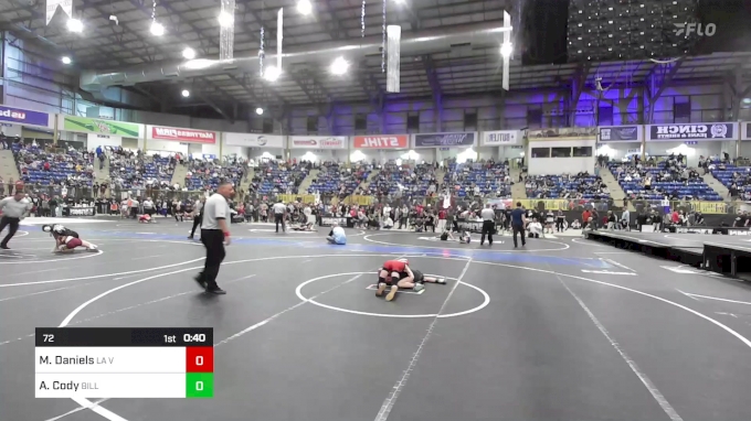 72 lbs Consi Of 4 - Maddie Daniels, La Veta vs Adreina Cody, Bill Reed ...