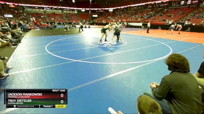 D1-285 lbs 3rd Place Match - Jackson Mankowski, Madison La Follette vs Troy Dietzler, Ashwaubenon