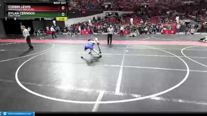 120 lbs Cons. Round 3 - Corbin Lewis, Wausau East Wrestling vs Dylan ...