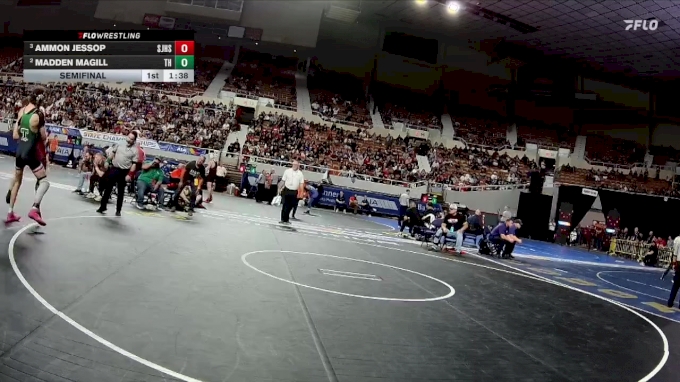 175-D4 Semifinal - Ammon Jessop, St. Johns High School vs Madden MaGill ...