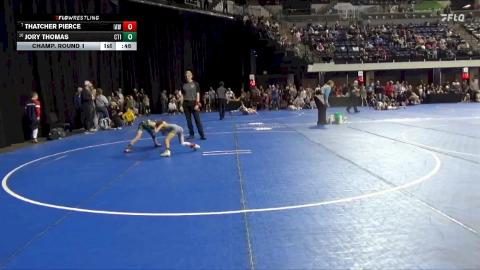 60 lbs Champ. Round 1 - Thatcher Pierce, Immortal Athletics WC vs Jory ...