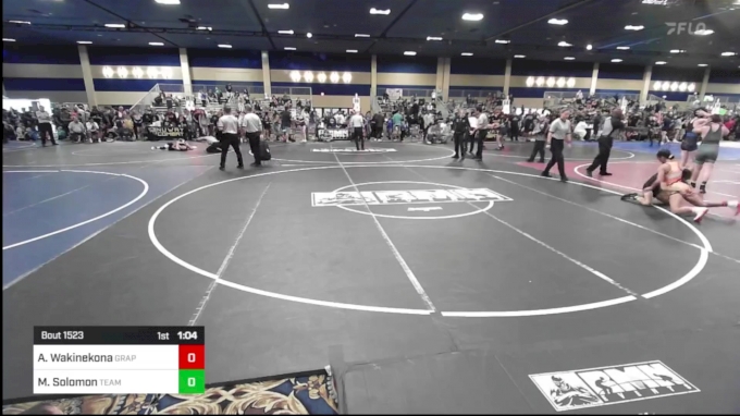 101 lbs Round Of 32 - Auriana Wakinekona, Grapplers HI vs Marlee ...