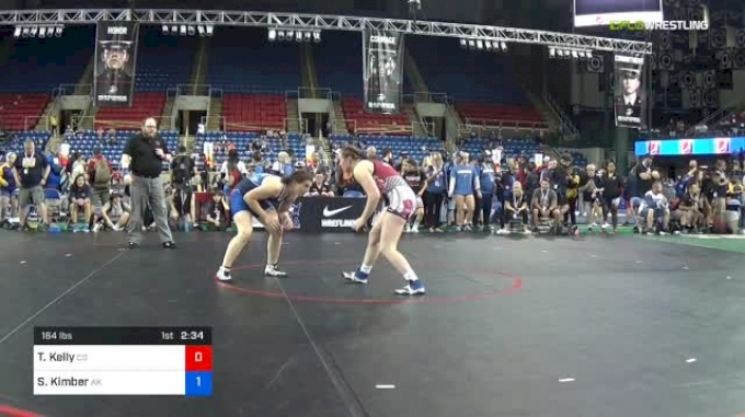164 lbs Semifinal - Tristan Kelly, Colorado vs Sydnee Kimber, Alaska