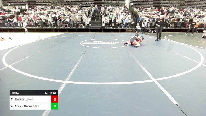 116 lbs Consi Of 8 #2 - Maia Delacruz, Hammer Wrestling Club vs Analhy ...