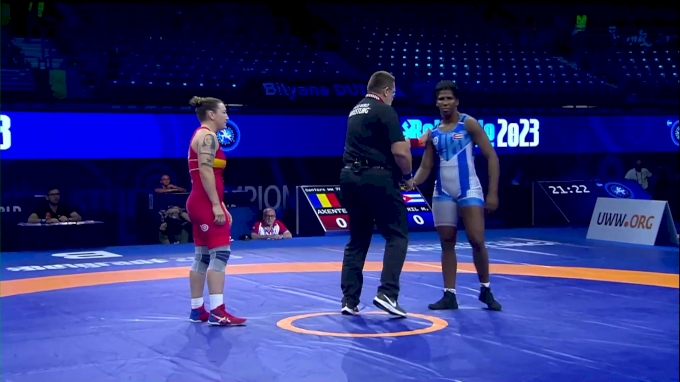 76 kg Og Qualifier - Catalina Axente, Romania vs Milaimys De La Caridad ...