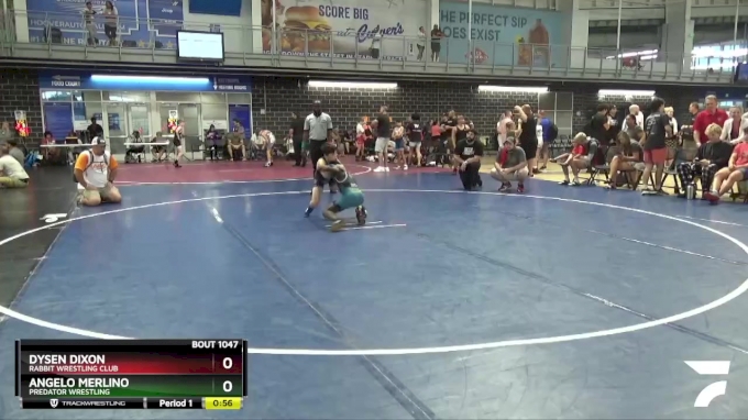 75 lbs Round 3 - Dysen Dixon, Rabbit Wrestling Club vs Angelo Merlino ...