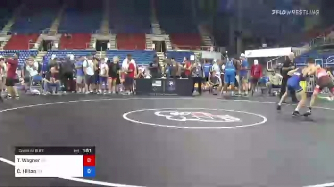 120 lbs Consi Of 8 #1 - Trey Wagner, Pennsylvania vs Cooper Hilton ...