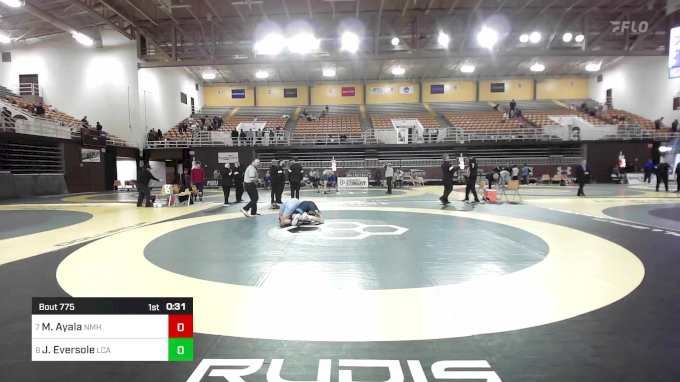 190 lbs Consi Of 8 #2 - Mark Ayala, Northfield Mt. Hermon vs Jay ...