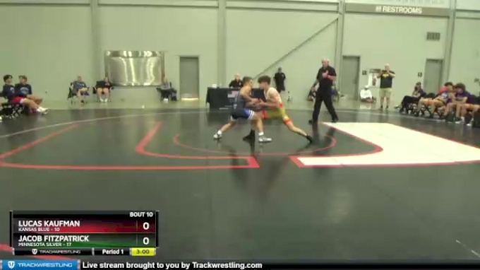 113 lbs 2nd Wrestleback (8 Team) - Lucas Kaufman, Kansas Blue vs Jacob ...