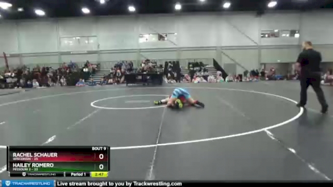 164 lbs Round 3 (8 Team) - Rachel Schauer, Wisconsin vs Hailey Romero ...