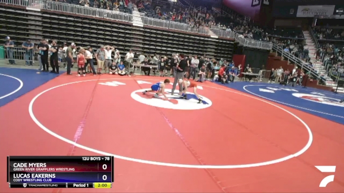 78 lbs Quarterfinal - Cade Myers, Green River Grapplers Wrestling vs ...