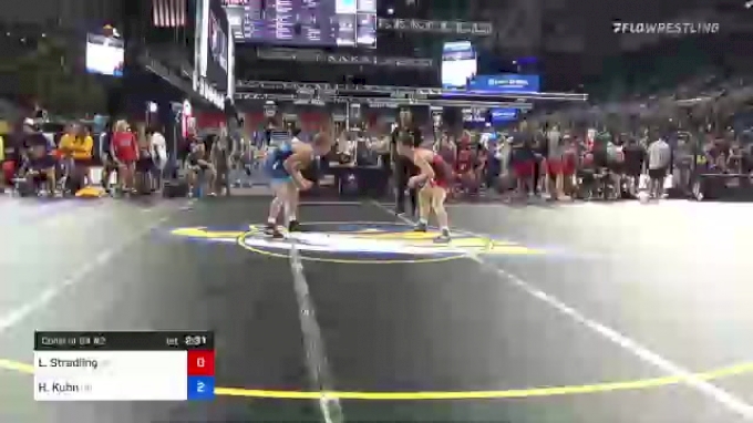 138 lbs Consi Of 64 #2 - Louden Stradling, Michigan vs Hayden Kuhn, Ohio