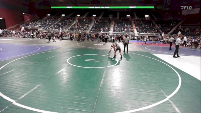 81 lbs Semifinal - Colin Nordquist, Hardin WC vs Beck Teppo, Sturgis ...
