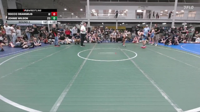 92 lbs Round 2 - Johnie Wilson, Steller Trained Bossk vs Rocco ...