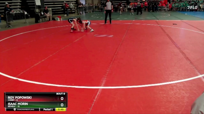 70 lbs Semis & 1st Wrestleback (8 Team) - Isaac Morin, Bemidji vs Roy ...