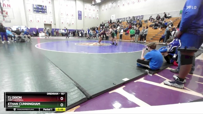 157 lbs Cons. Round 4 - Ethan Cunningham, Northwest vs Tj Dixon, Fort ...