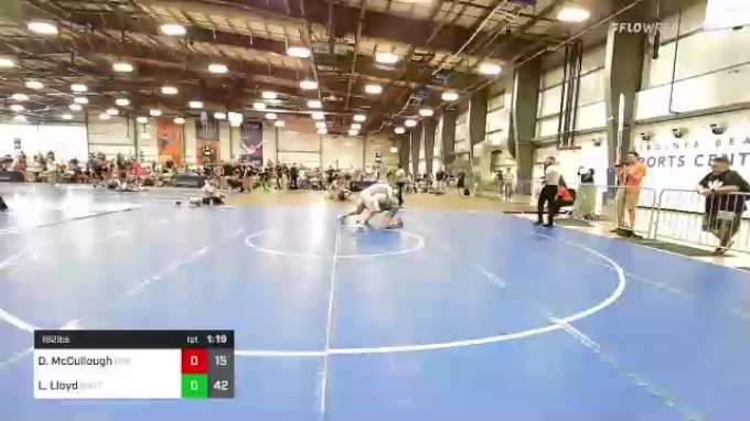 182 lbs Rr Rnd 1 - Dylan McCullough, Los Luchadores vs Logan Lloyd ...