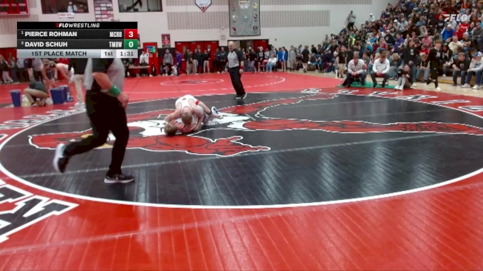 139 lbs 1st Place Match - Pierce Rohman, Martin County Red Bulls vs ...