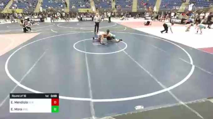 120 lbs Round Of 16 - Elias Mendiola, Go Brandon Wc vs Ethan Mora ...