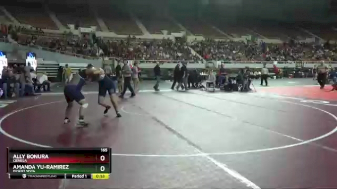 165 lbs Cons. Round 2 - Ally Bonura, Cienega vs Amanda Yu-Ramirez ...