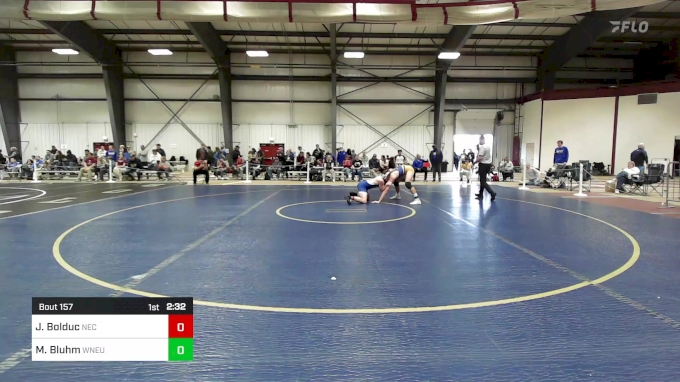 174 lbs Round Of 16 - Joseph Bolduc, New England College vs Maxwell ...
