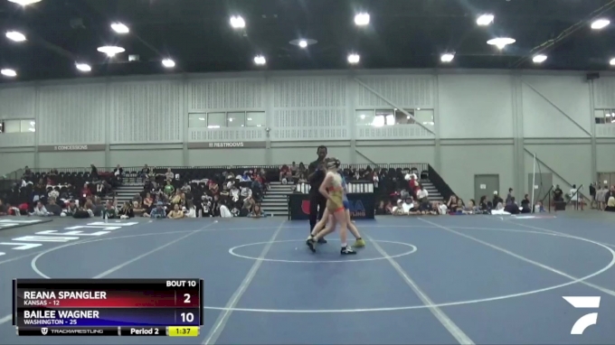 105 lbs Round 3 (8 Team) - Lahna Passmore, Kansas vs Olivia Lopez ...