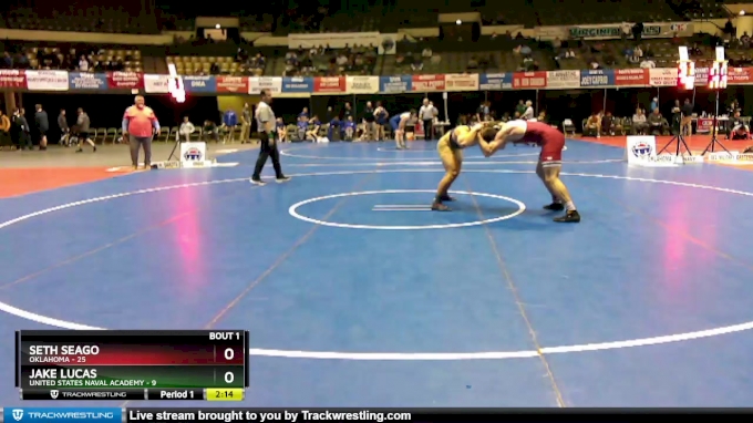 197 lbs Finals (2 Team) - Jake Lucas, United States Naval Academy vs ...