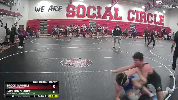 150/157 3rd Place Match - Jackson Sharpe, West Forsyth Wrestling Club ...