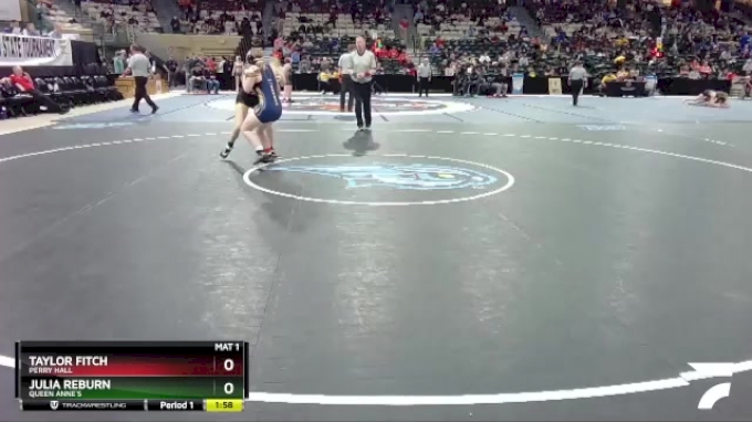 140 lbs Round 1 - Taylor Fitch, Perry Hall vs Julia Reburn, Queen Anne`s