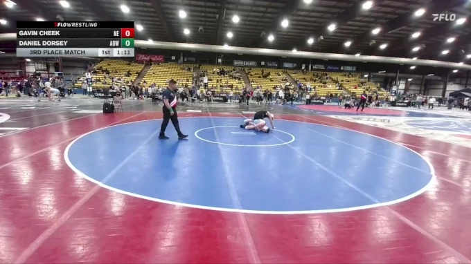 144 lbs 3rd Place Match - Daniel Dorsey, American Outlaws Wrestling vs ...