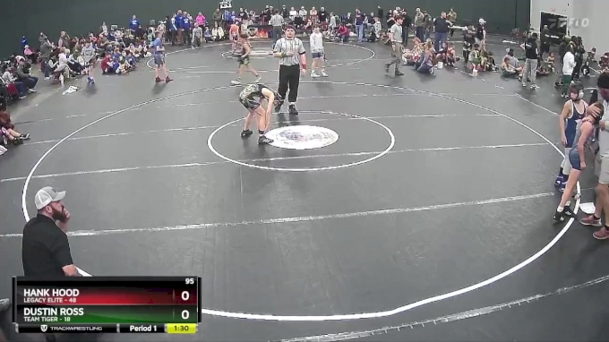 95 lbs Round 3 (4 Team) - Dustin Ross, Team Tiger vs Hank Hood, Legacy ...