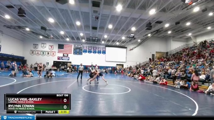 127 lbs Cons. Round 1 - Lucas Vigil-Baxley, Laramie Middle School vs ...