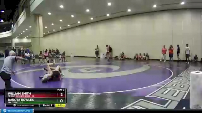 120 lbs Round 4 (10 Team) - Dakota Rowles, Jay County vs William Smith ...