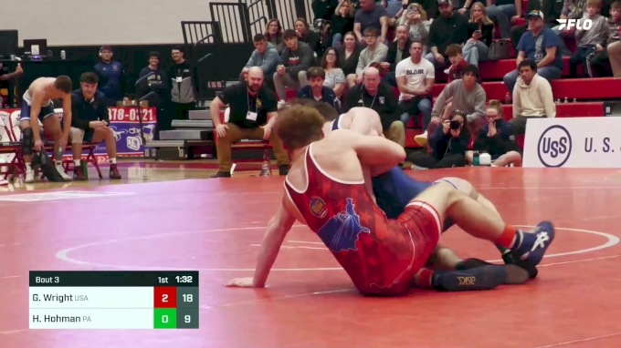 172 lbs Final - Gage Wright, USA vs Hunter Hohman, PA
