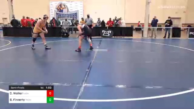 172 lbs Semifinal - Dillon Walker, LaSalle - OH vs Brian Finnerty ...