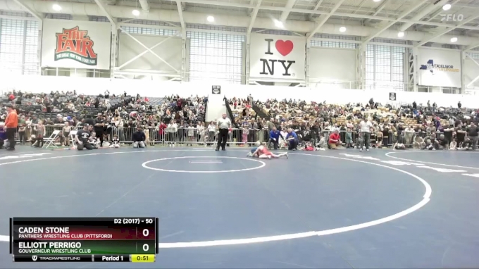 50 lbs Cons. Semi - Caden Stone, Panthers Wrestling Club (Pittsford) vs ...