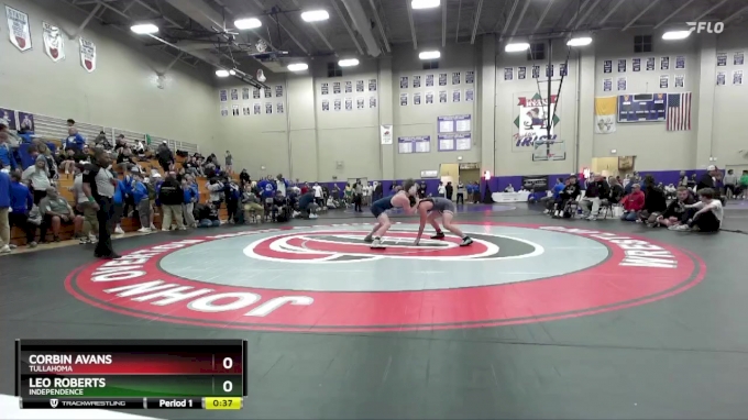 150 lbs Cons. Round 4 - Corbin Avans, Tullahoma vs Leo Roberts ...