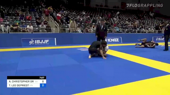 ANTHONY CHRISTOPHER ORTIZ vs TRAVIS LEE DEPRIEST 2022 Pan IBJJF Jiu ...